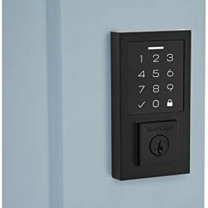 Kwikset 9270CNT-514S Kwikset 9270CNT-S SmartCode Deadbolts Touchscreen Single Cylinder Keyless Entry Deadbolt with UL Fire Rating and Smartkey Technology