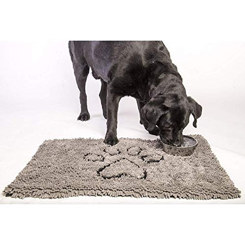 Dog Gone Smart Dirty Dog Microfiber Doormat, Super Absorbent, Machine Washable with Non-Slip Backing, Medium, Marine