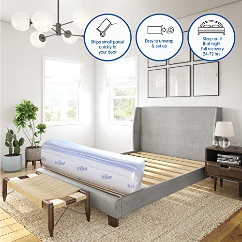 Vibe Gel Memory Foam 12-Inch Mattress | CertiPUR-US Certified | Bed-in-a-Box, Twin XL