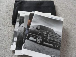 original 2017 ford f-150 truck owners manual – 590 pages