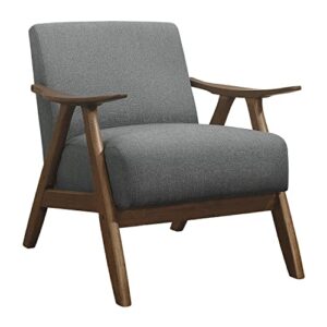 lexicon elle accent chair, gray