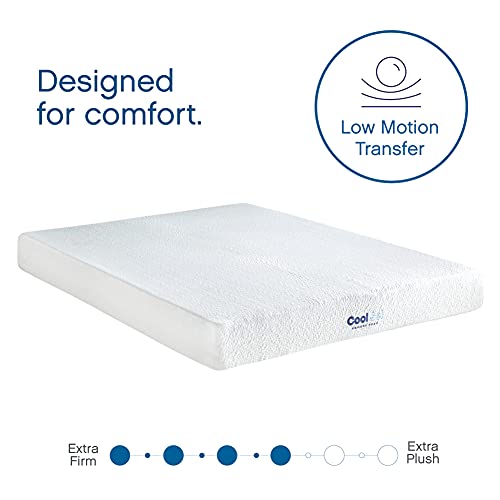 Classic Brands Cool Gel Gel Memory Foam 8-Inch Mattress | CertiPUR-US Certified | Bed-in-a-Box, Short Queen