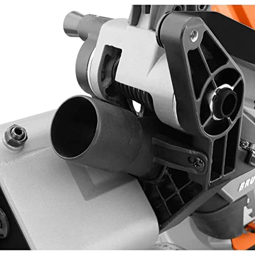 RIDGID R48607B 18V Brushless Cordless 7-1/4 in. Dual Bevel Sliding Miter Saw (Tool Only) (RENEWED)