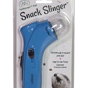 Furhaven Snack Slinger Treat Dispenser Training Toy - Light Blue, One Size