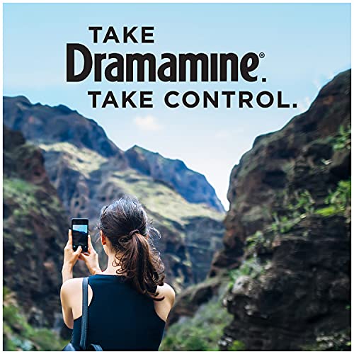 Dramamine All Day Less Drowsy Motion Sickness Relief | 8 Tablets included