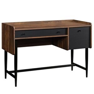 sauder harvey park desk, grand walnut finish