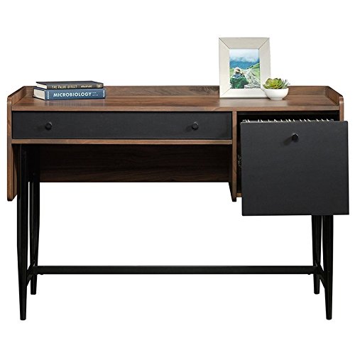 Sauder Harvey Park Desk, Grand Walnut finish