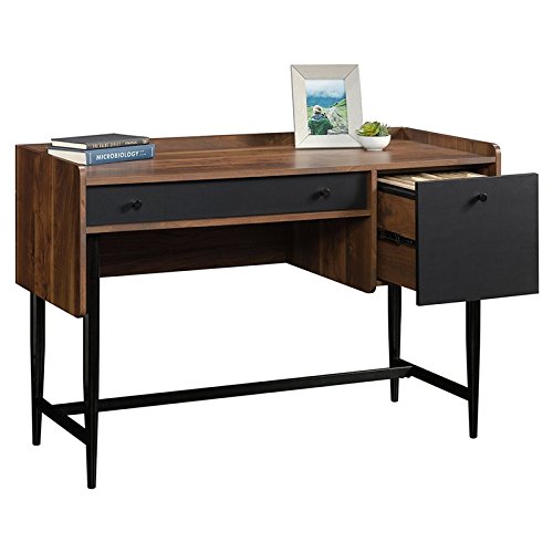 Sauder Harvey Park Desk, Grand Walnut finish