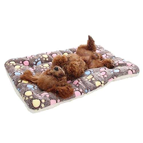 Cat Blankets for Indoor Cats, Heated Cat Beds, Ultra Soft Pet Bed Calming Blanket for Bed Mat, Premium Flannel Cloth Self-Warming Pet Cushion Pad for Cats Dogs, Cozy Flat Fluffy Sleeping Mat