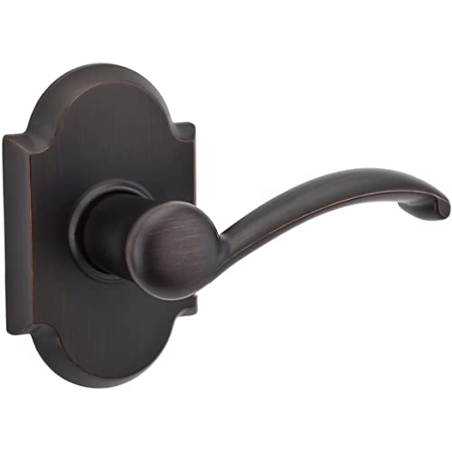 Kwikset 720AUL 11P 6AL RCS 720AUL Austin Series Passage Door Lever Set for Hall and Closets, Venetian Bronze