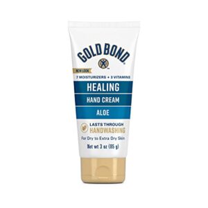 gold bond ultimate healing hand cream, 3 oz., lasts through handwashing