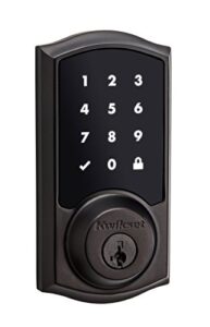 kwikset 99150-003 smartcode 915 touchscreen electronic ul deadbolt with smart key, venetian bronze