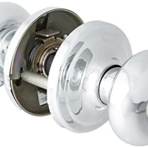 Kwikset 97300-863 Hancock Privacy Bed/Bath Knob in Polished Chrome