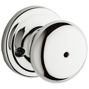 Kwikset 97300-863 Hancock Privacy Bed/Bath Knob in Polished Chrome