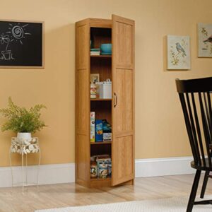 Sauder Miscellaneous Storage Cabinet, L: 17.99" x W: 13.94" x H: 60.00", Highland Oak Finish