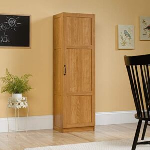 Sauder Miscellaneous Storage Cabinet, L: 17.99" x W: 13.94" x H: 60.00", Highland Oak Finish