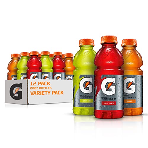 Gatorade Original Thirst Quencher Variety Pack, 20 Ounce Bottles (Pack of 12)