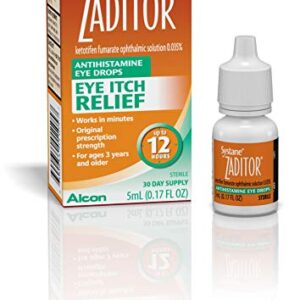 Zaditor Antihistamine Eye Drops, 5-mL