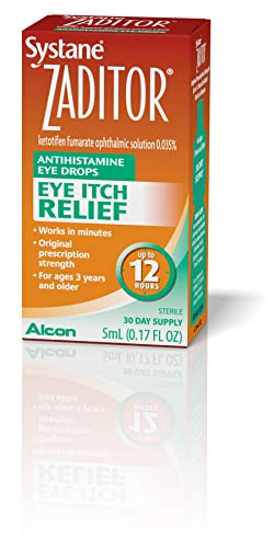 Zaditor Antihistamine Eye Drops, 5-mL