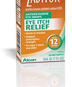 Zaditor Antihistamine Eye Drops, 5-mL