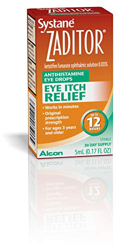 Zaditor Antihistamine Eye Drops, 5-mL