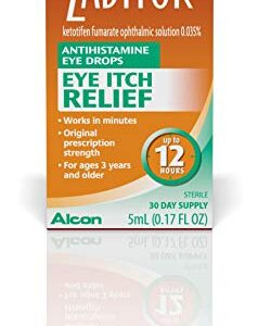 Zaditor Antihistamine Eye Drops, 5-mL