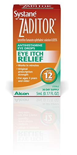 Zaditor Antihistamine Eye Drops, 5-mL