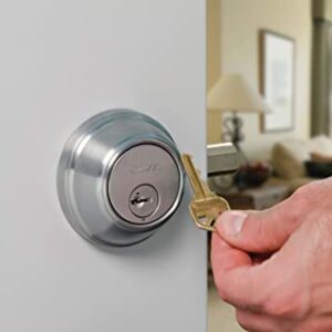 Kwikset 665-11PSV1 Kwikset 665-S Double Cylinder Deadbolt with SmartKey from The 660 Series