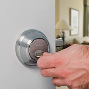 Kwikset 665-11PSV1 Kwikset 665-S Double Cylinder Deadbolt with SmartKey from The 660 Series