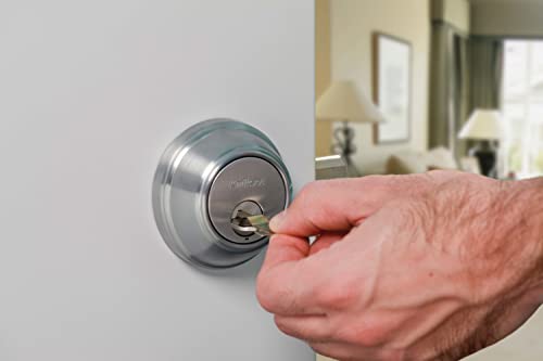 Kwikset 665-11PSV1 Kwikset 665-S Double Cylinder Deadbolt with SmartKey from The 660 Series