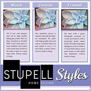 The Stupell Home Decor Collection Nautical and Beach Themed 4-Piece Square Wall Plaque Set