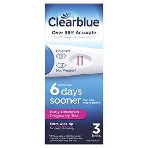 clearblue early detection pregnancy test, 3ct