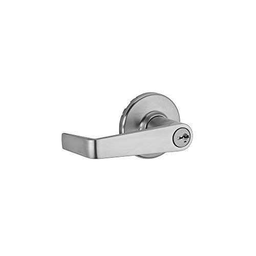 Kwikset 781KNL 26D SMT RCAL RCS Kingston Satin Chrome Storeroom Entry Lever Featuring SmartKey