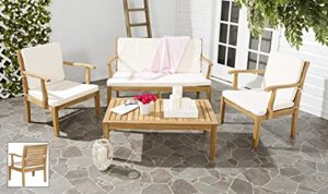 safavieh 4-piece outdoor collection fresno patio set