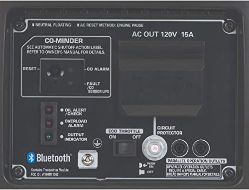 Honda EU2200i 2200-Watt 120-Volt Super Quiet Portable Inverter Generator with CO-Minder - 49-State