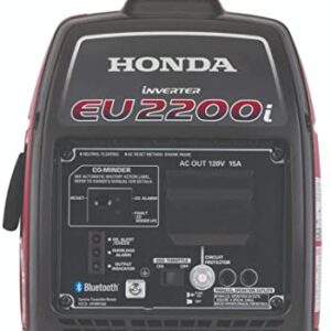 Honda EU2200i 2200-Watt 120-Volt Super Quiet Portable Inverter Generator with CO-Minder - 49-State