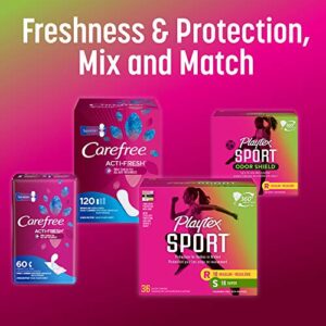 Playtex Sport Odor Shield Tampons, Super Absorbency, Unscented - 32ct