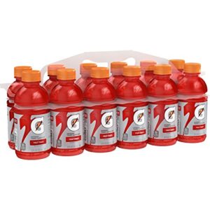 gatorade fruit punch, 12 fl oz (pack of 12)