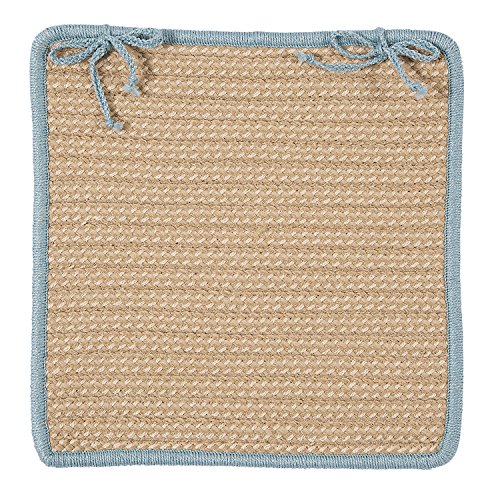 Boat House Chair Pad, Light Blue, Set of 4