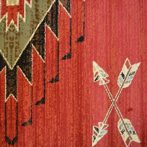 Mayberry Rugs area rug, 5'3"x7'3", Red