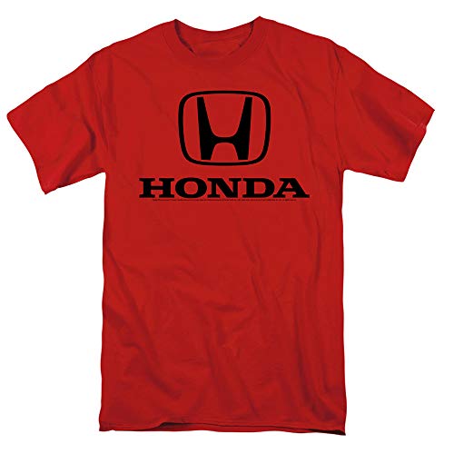 Honda Auto Logo Red T Shirt & Stickers (Large)