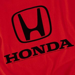 Honda Auto Logo Red T Shirt & Stickers (Large)