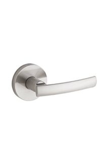 kwikset 91540-016 sydney round hall/closet lever, satin nickel