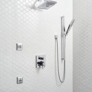 DELTA FAUCET T27867-BL Angular Modern Monitor 17 Series Valve 3-Setting Integrated Shower Trim with Diverter, Matte Black