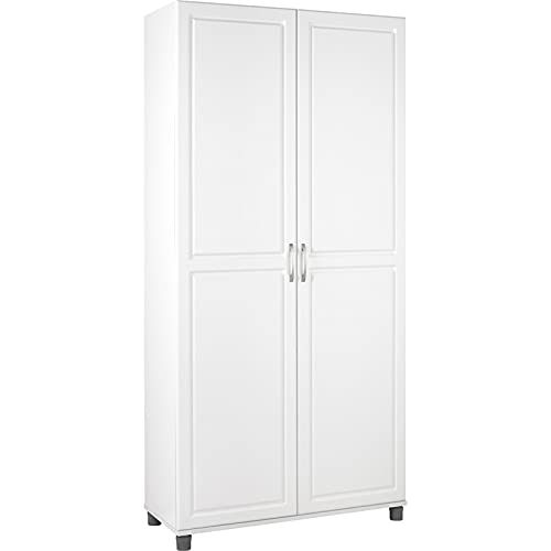 SystemBuild Kendall 36" Utility Storage Cabinet - White