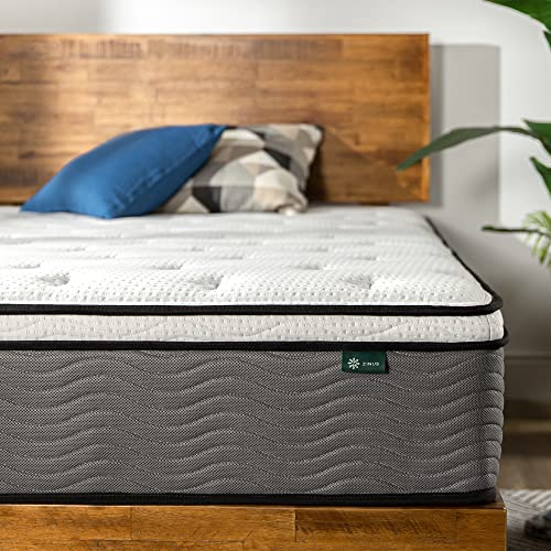 ZINUS 12 Inch Support Plus Pocket Spring Hybrid Mattress / Extra Firm Feel / Heavier Coils for Durable Support / Pocket Innersprings for Motion Isolation / Mattress-in-a-Box, Twin