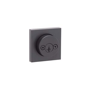 Kwikset 159SQT-11PS Halifax Square Double Cylinder Deadbolt Smart Key Venetian Bronze Finish