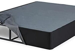 Signature Design by Ashley 10" Mattress Box Spring with Metal Foundation, Full, Black