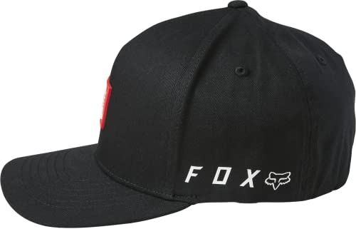 Fox Racing mens Honda Flexfit Hat, Black, Large-X-Large