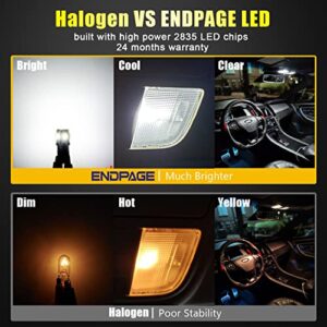 ENDPAGE 14-Pieces Accord LED Interior Light Kit for Honda Accord 2013 2014 2015 2016 2017 2018 2019 2020 2021 2022 White 6000K Interior LED Lighting Package + License Plate Lights, Install Tool